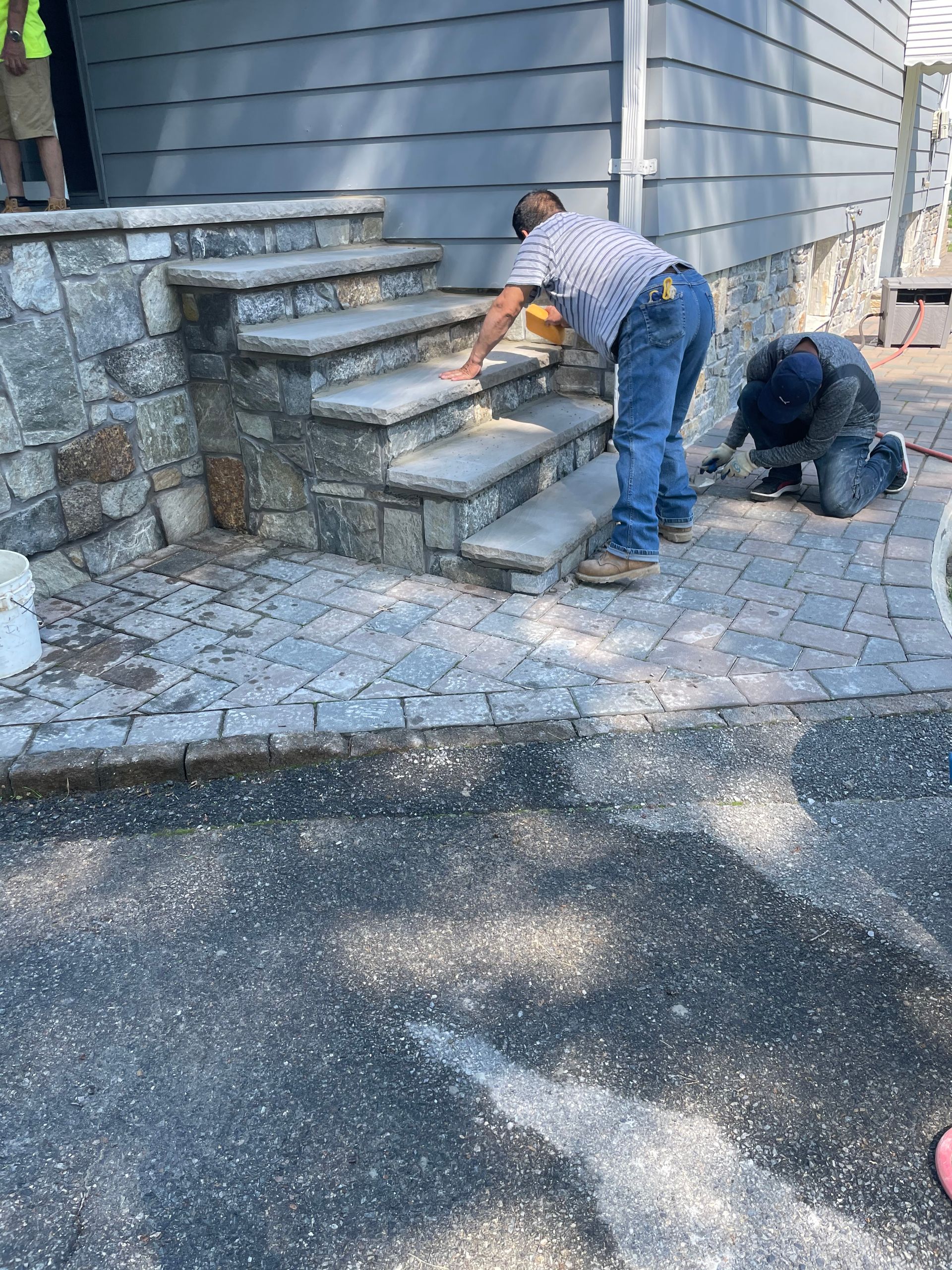 Jersey Masonry - Our Work | Steps, Pavers, Walkways