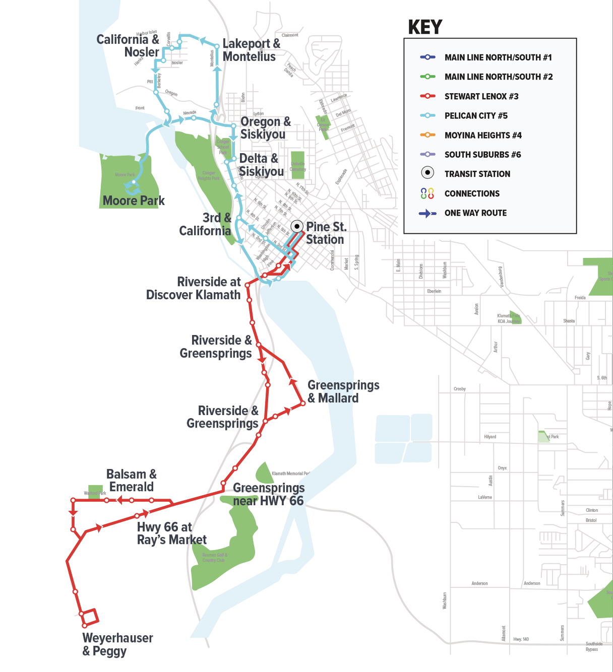 Basin Transit Service - Route and Schedules