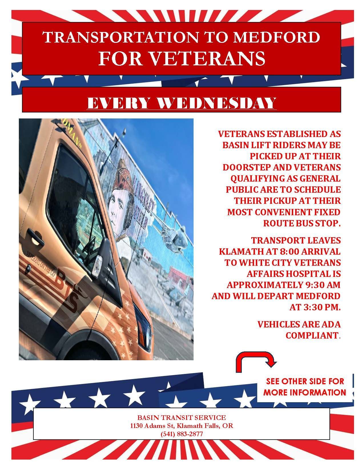 Fixed Route & Paratransit Services | Basin Transit Service | Klamath ...