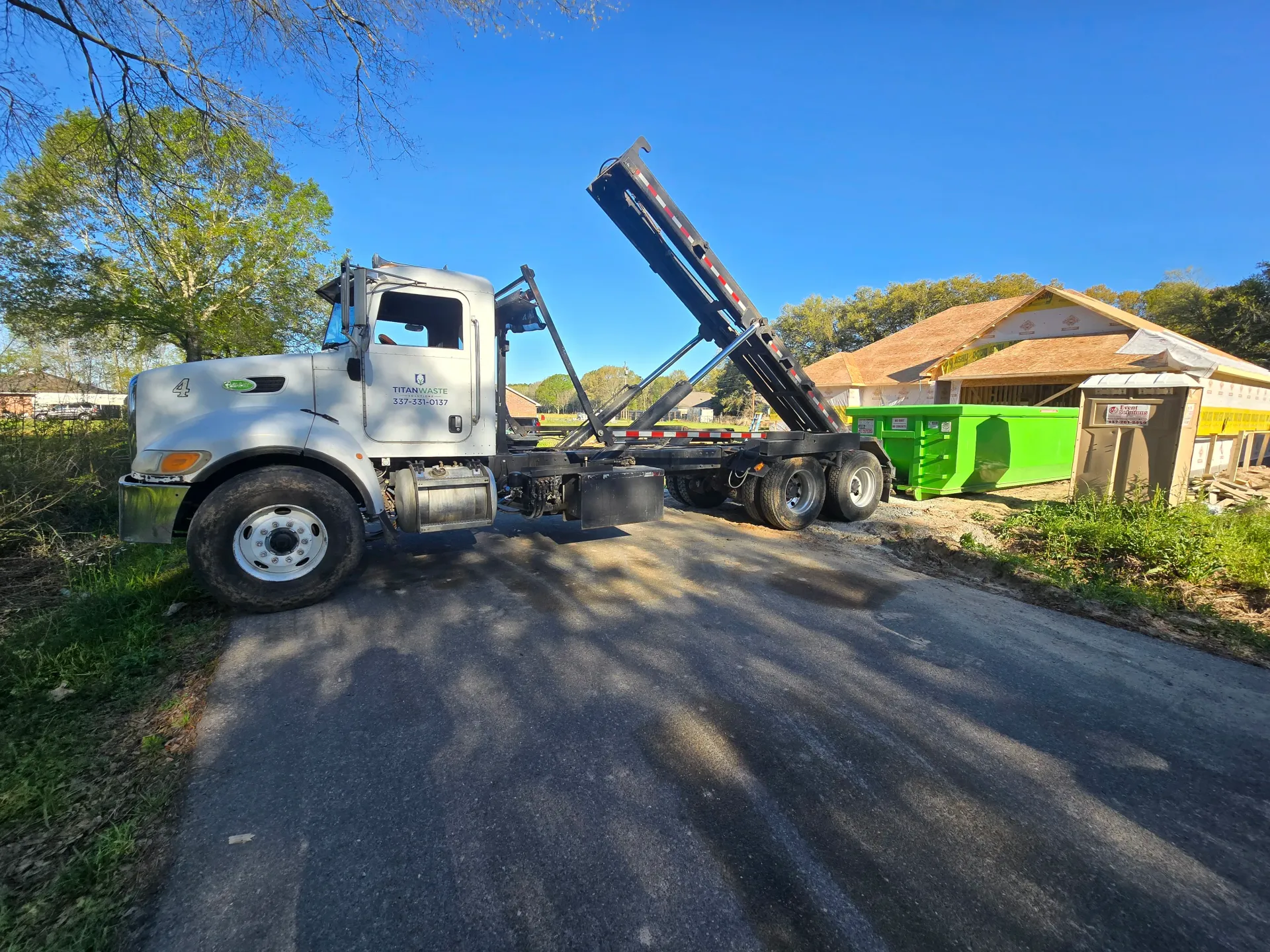 Fast & Local Dumpster Rentals Lafayette - Titan Waste Solutions