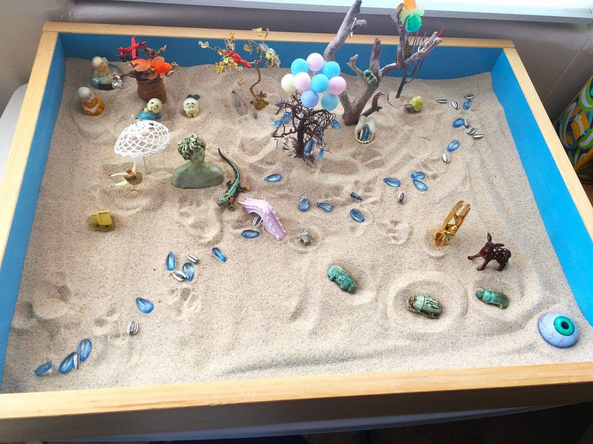 Sand Tray Therapy in Las Cruces | Alegría Family Counseling