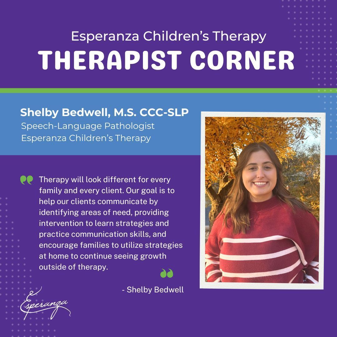 How Speech Therapy Helps Children: Therapist Corner with Shelby