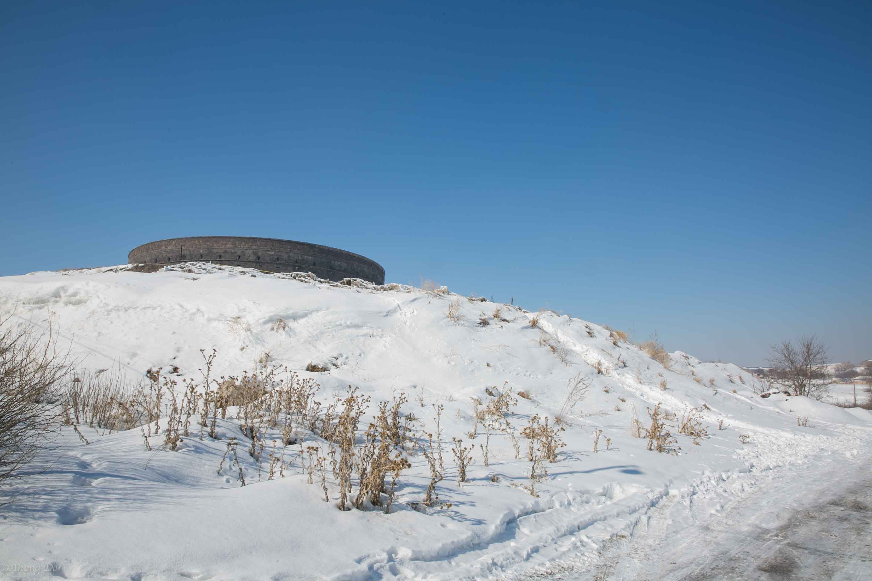 The Black Fort (Sev Berd) in Gyumri, Armenia