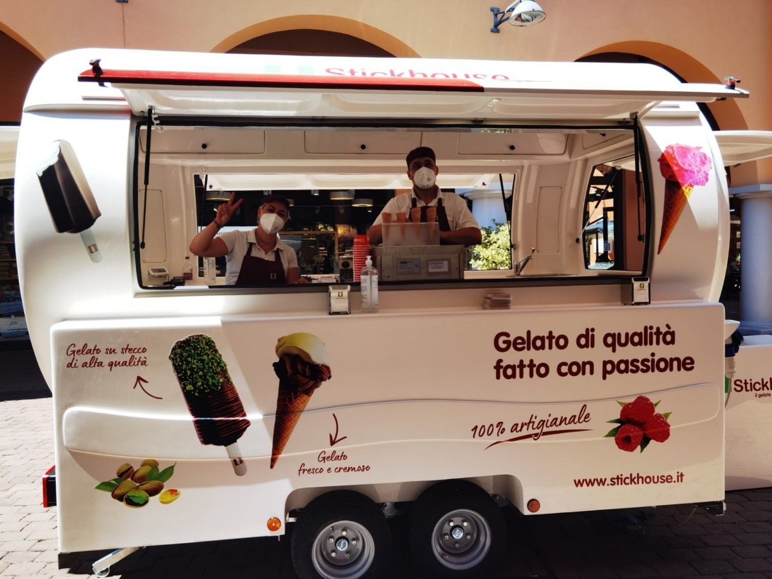 Chioschi mobili e Carrelli rimorchio Streetfood