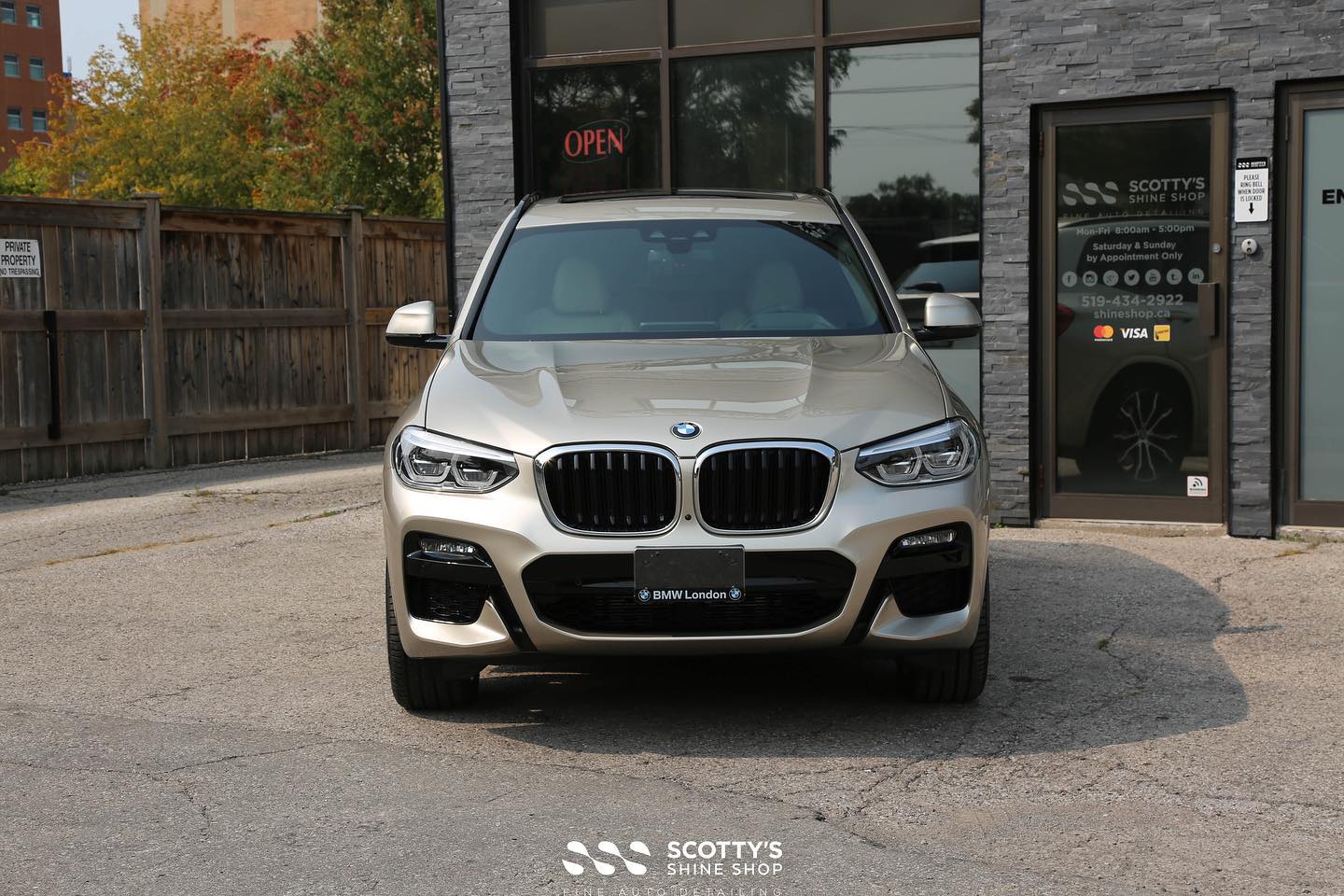 BMW X3 Paint Protection Film and Paint Coating