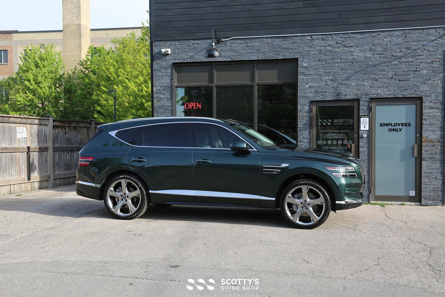 Genesis GV80 Full Paint Correction and Modesta Coating