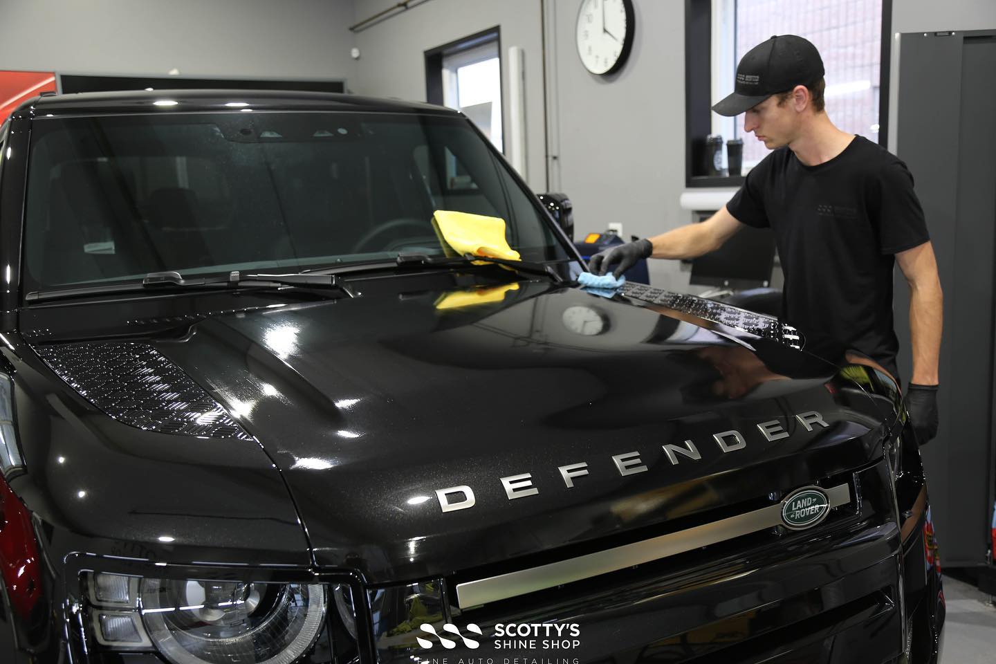 Paint Protection Film on the First Land Rover Defender in London