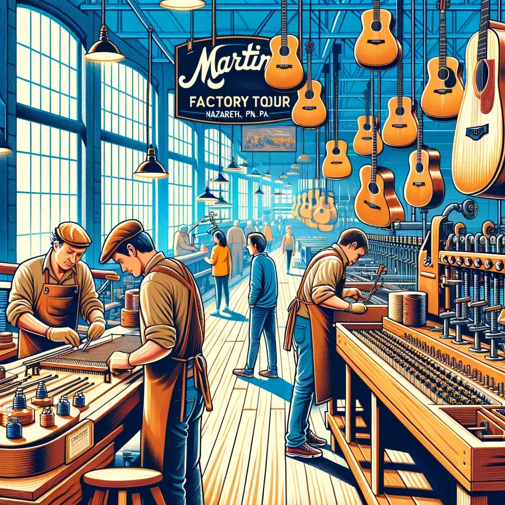 Strum Through History at the Martin Guitar Factory Tour