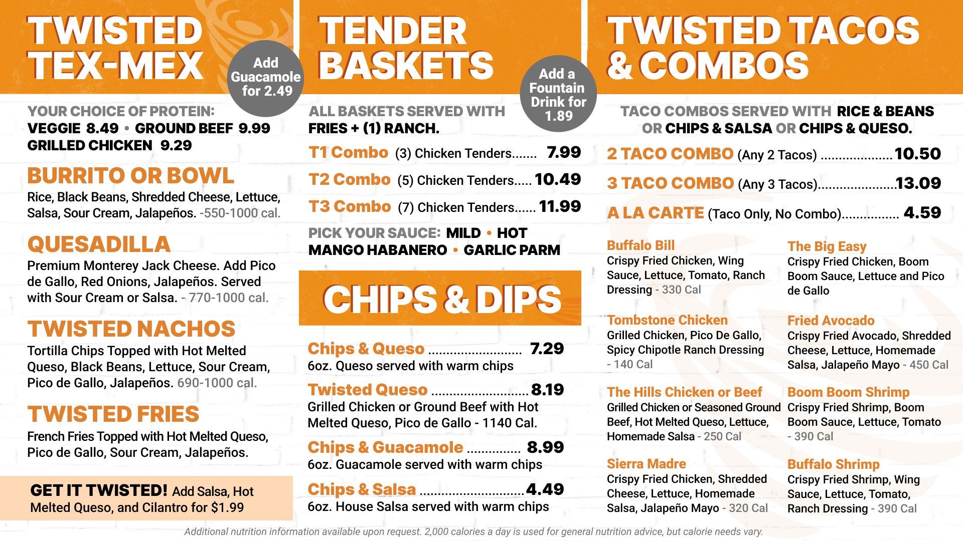 Tex-mex Restaurant Tulane University | Twisted Taco