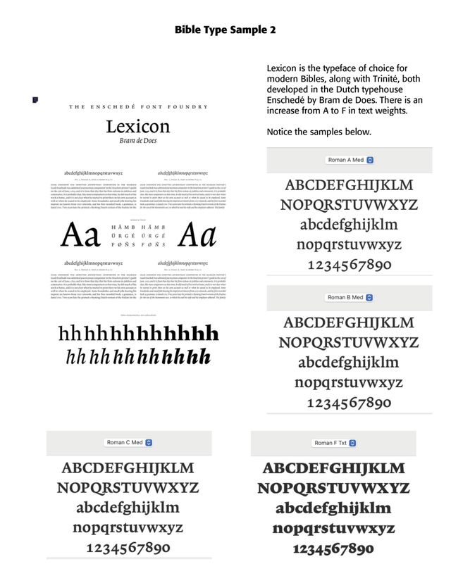 Lexicon Font In A Word: Jewels Of The Typesetters' Lexicon | The