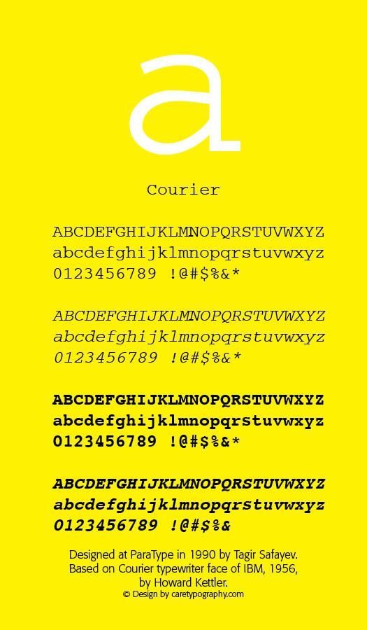 Download Courier Font