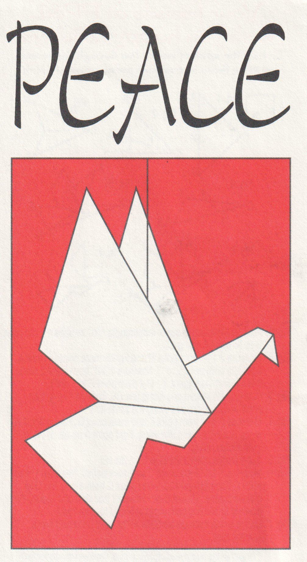 Peace Bird & Paper Airplane