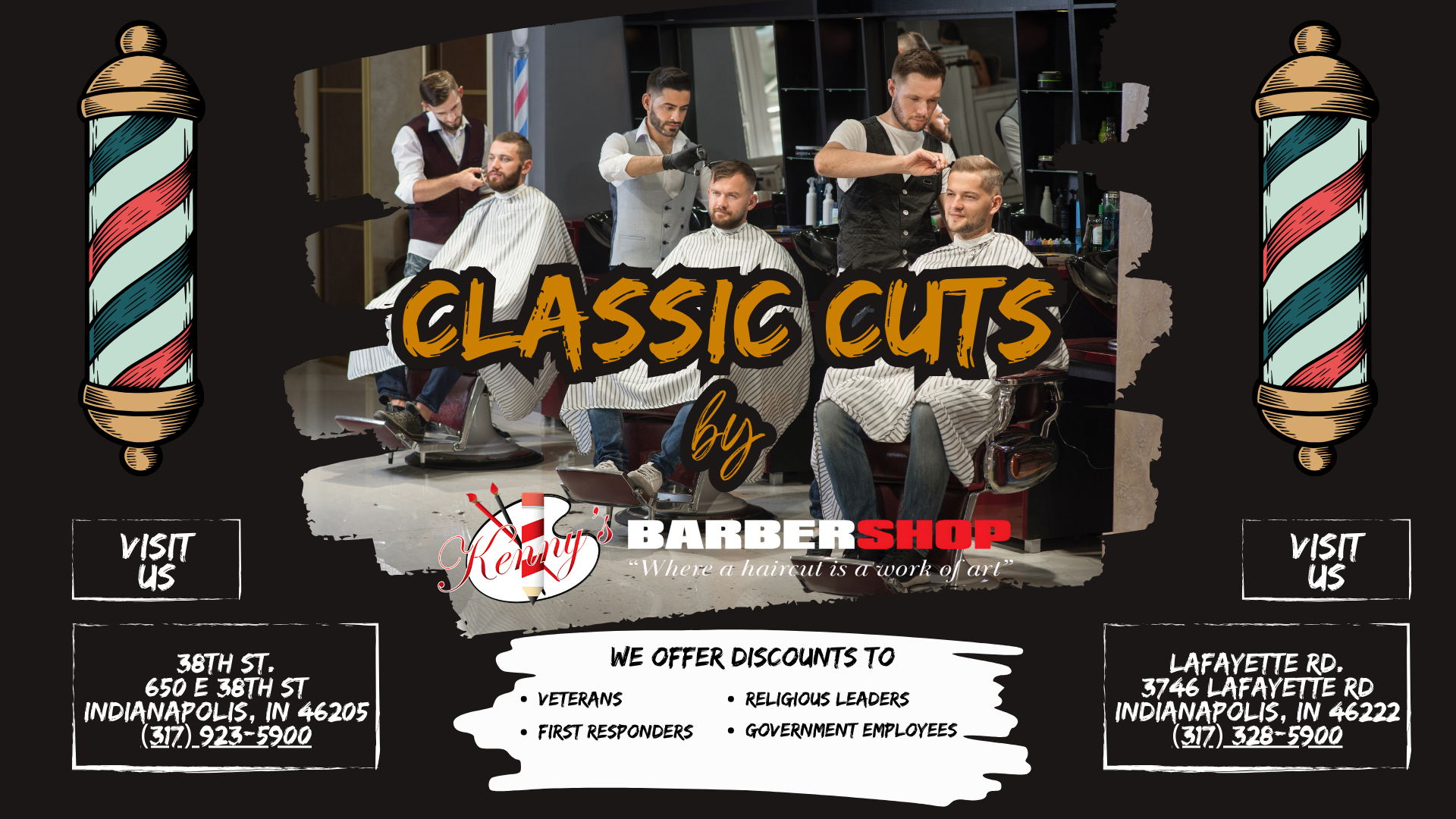 Kenny's Barbershop | Premier Haircuts in Indianapolis