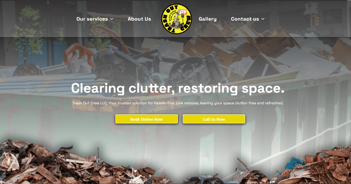Trash Out Crew LLC: Hassle-Free Junk Removal Services