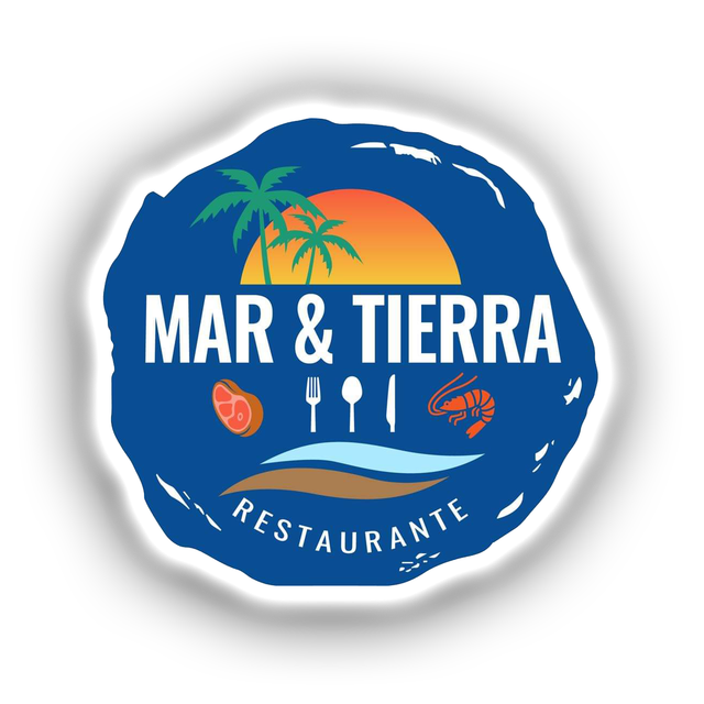 Mar Y Tierra Logo Surf & Turf MAR Y TIERRA Pollos Mario