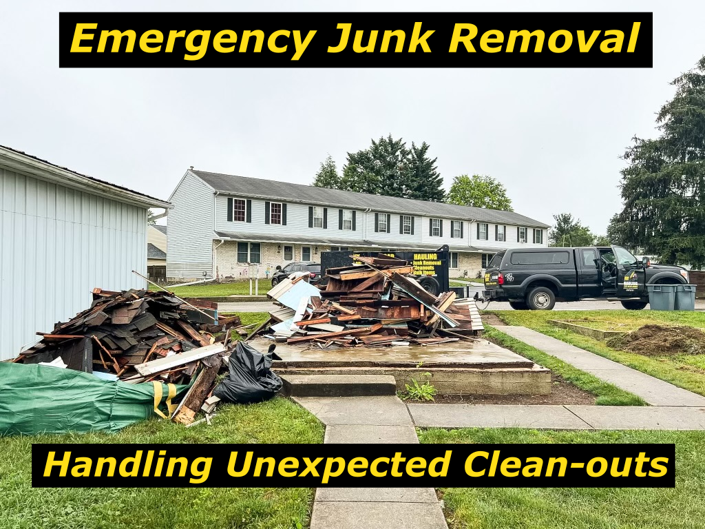 Junk Removal Service In York, PA | Heavy Load Hauling