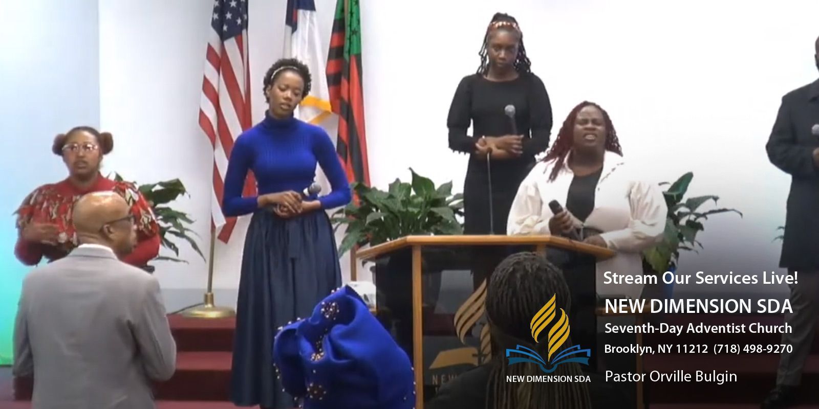 Streaming New Dimension SDA Church Services Live