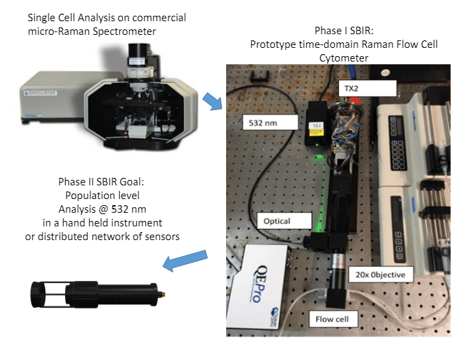 HABStats – Development of a Raman Imaging Flow Cytometer
