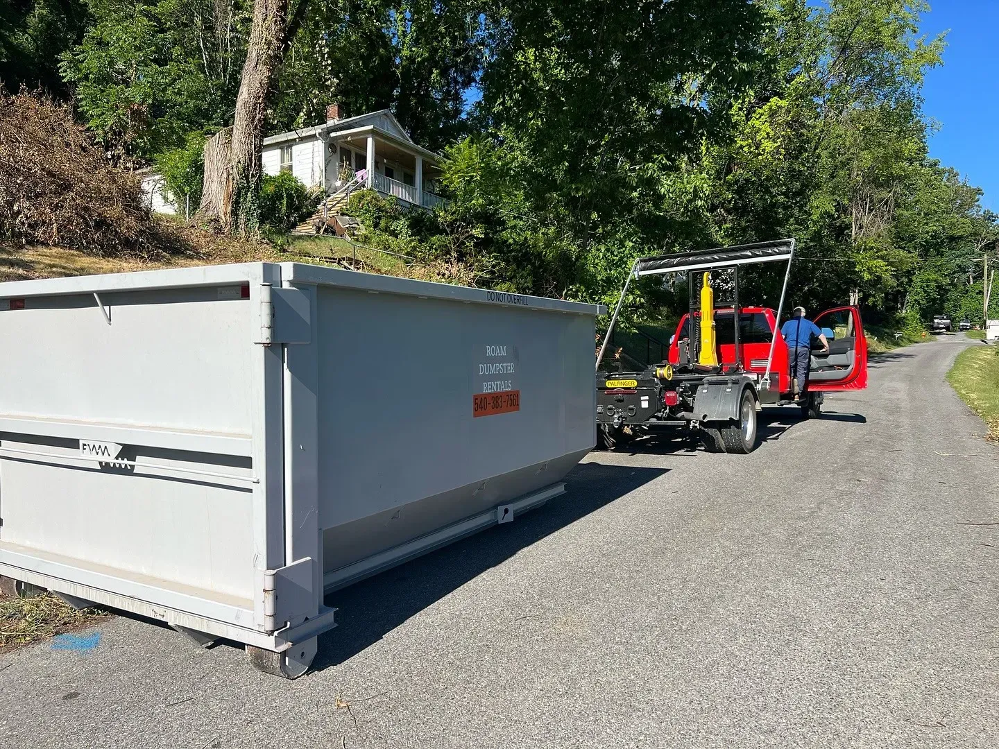 Roll Off Dumpster Rental - Roam Dumpsters of Harrisonburg