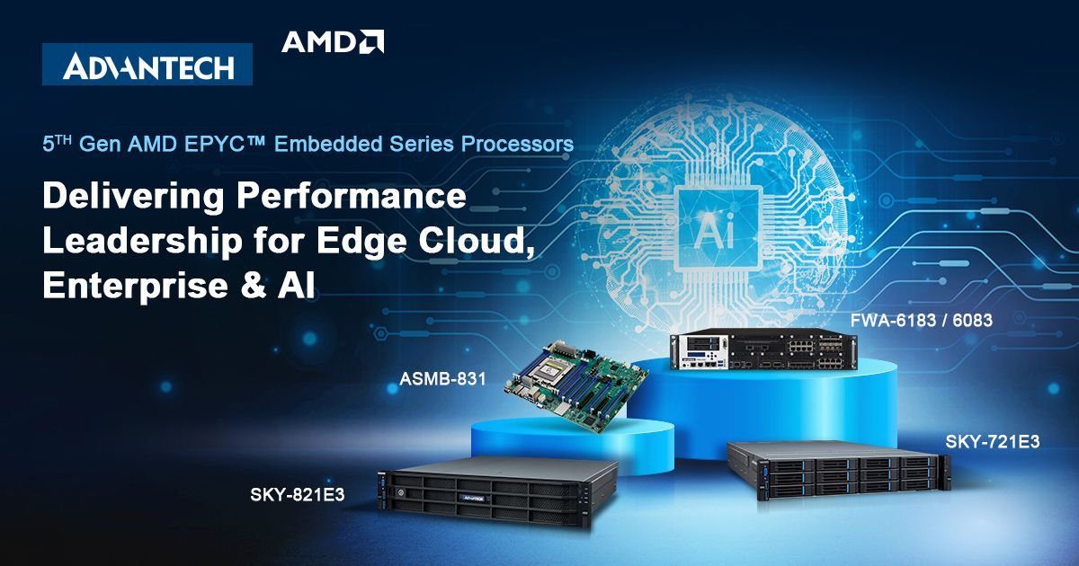 Advantech | Servers & Network Appliances | AMD EPYC Series