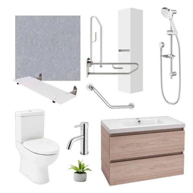Handicap Bathroom Equipment Durable, Elegant Handicapped Bathroom