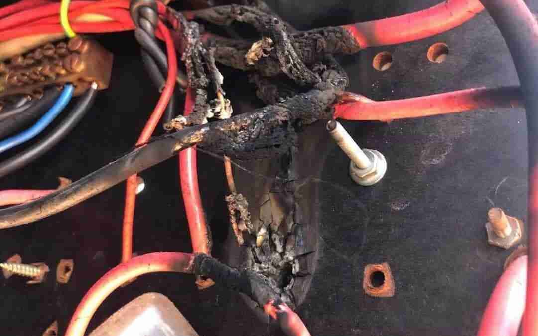 Burnt Wiring Meter Emergency