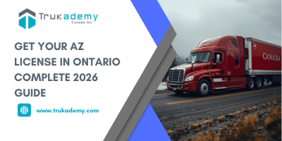 How To Get An AZ License In Ontario?