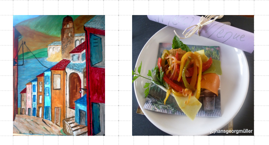 Impressionen: Kunst und Kochen -Peinture et Cuisine