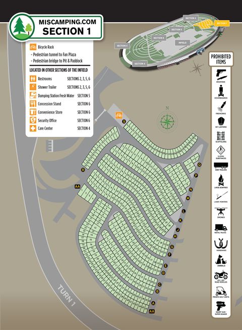 MISCAMPING - Infield Campsites & RV Rentals