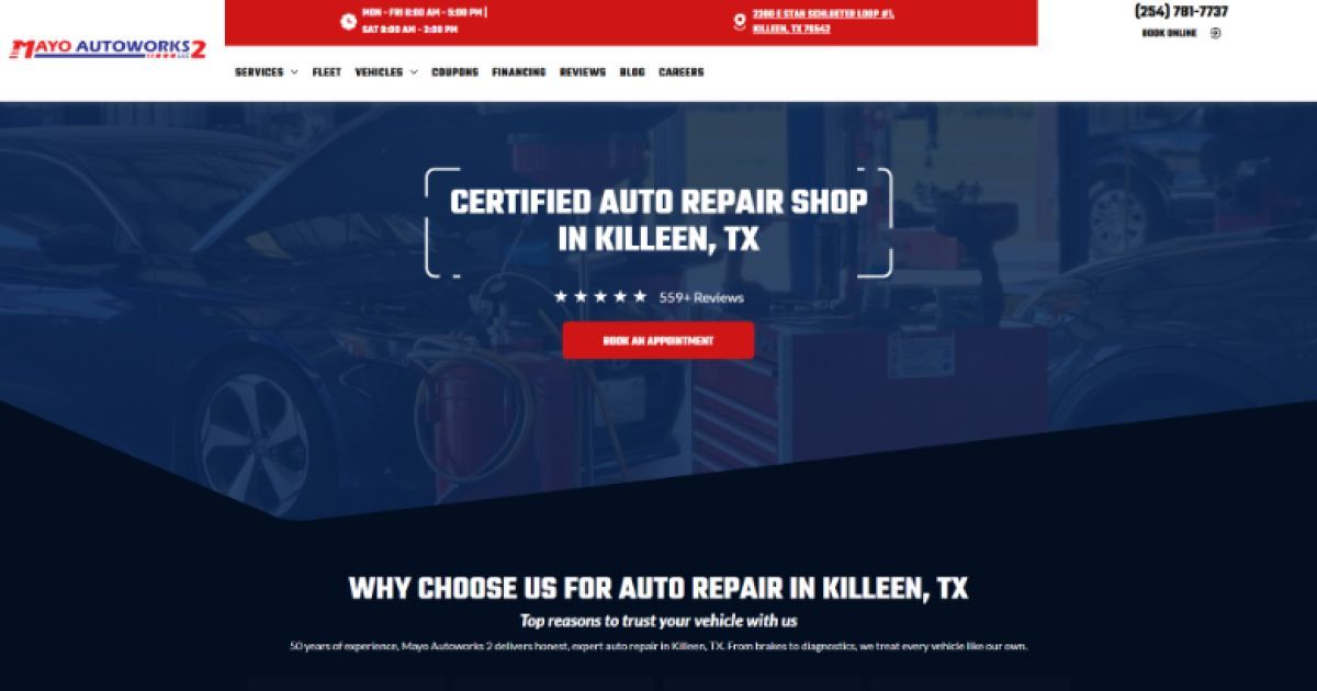 Auto Repair in Killeen, TX | Mayo Autoworks 2