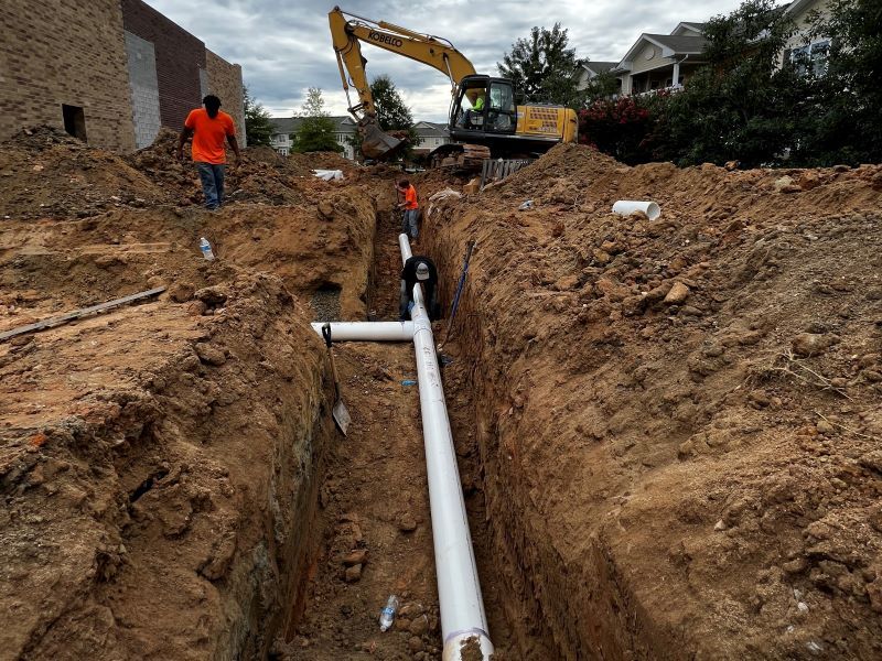Carolina Excavation Specialties LLC - Garner, NC - Roof Drainage