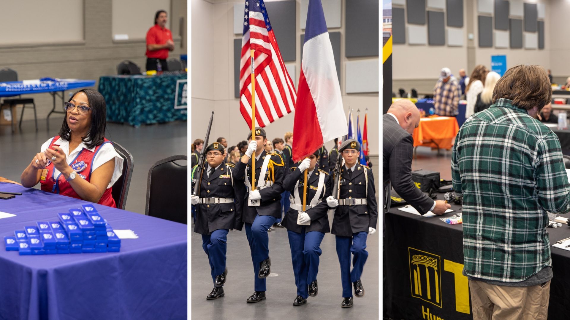 Veterans and Job Seekers Connect at Hiring Red, White & You! Job Fair ...
