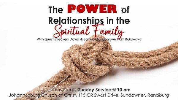The Power of Relationships in the Spiritual Family—by David Gondongwe