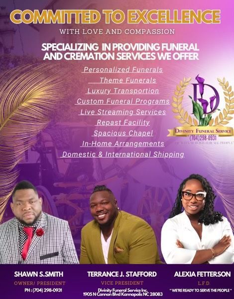 Divinity Funeral Service | Kannapolis, NC