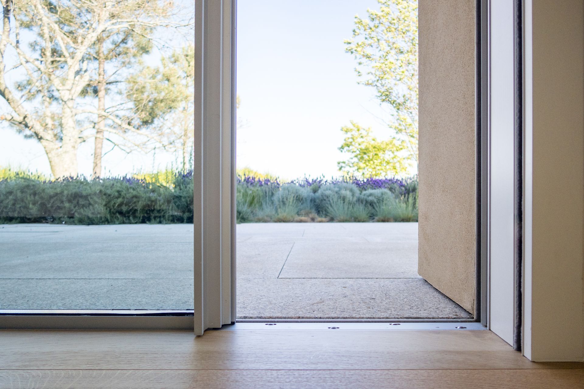 Minimal windows and glass doors tailored for architecture design.