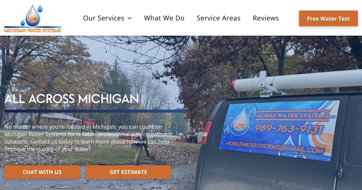 Service Areas | Water Solutions Provider in Michigan