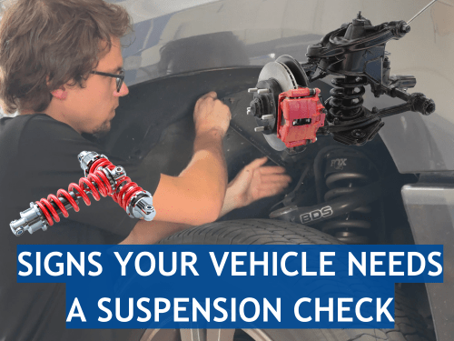Signs Your Vehicle Needs a Suspension Check | Silver Lake Auto