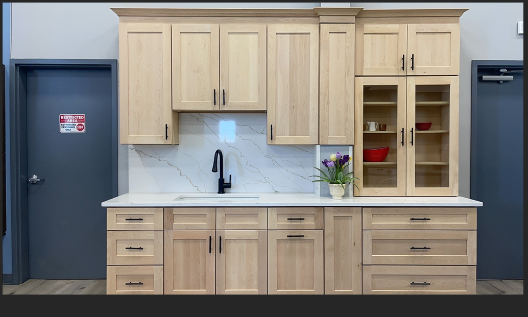 Natural Shaker Cabinets | National Kitchen & Bath Cabinetry Inc