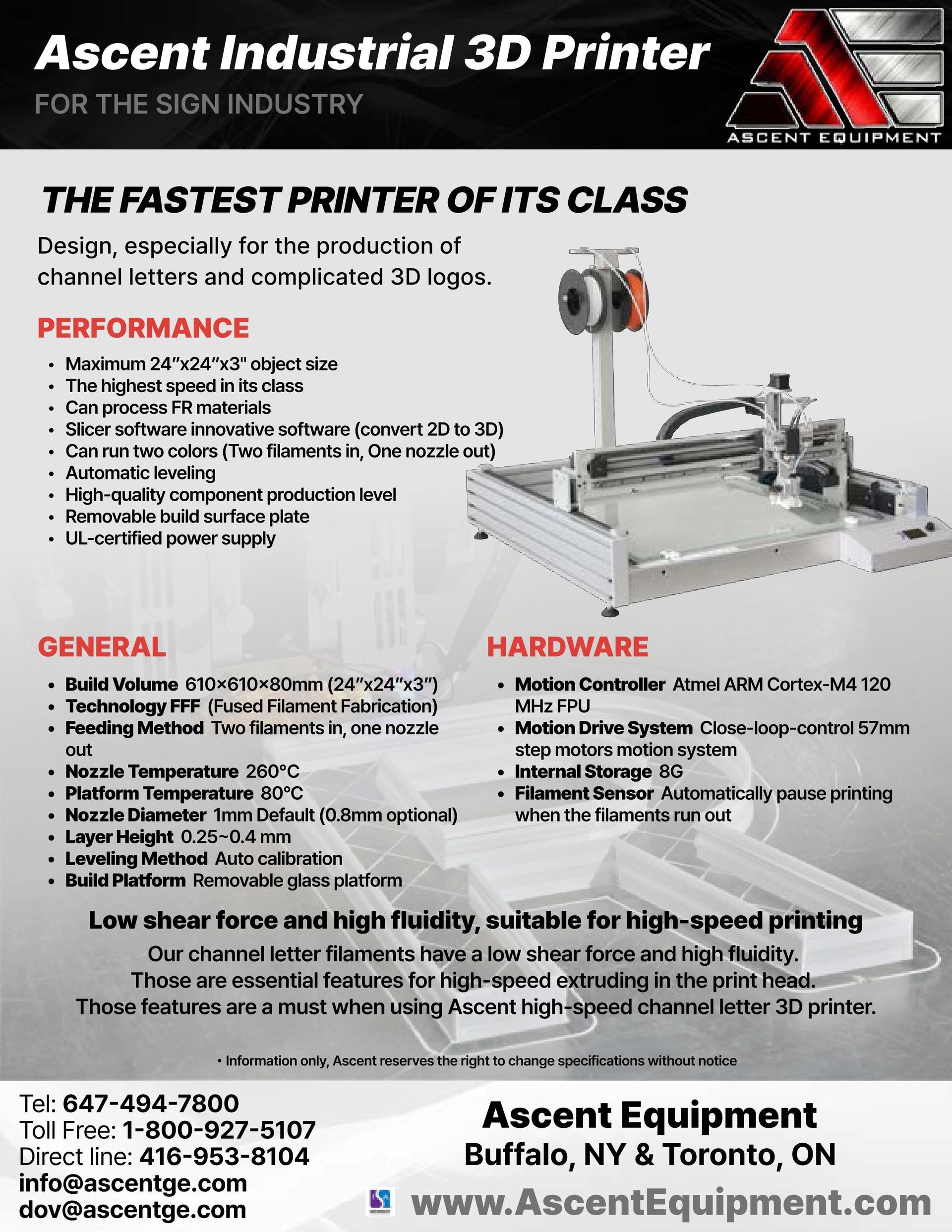 Industrial 3D Printer For the Sign Making Industry
