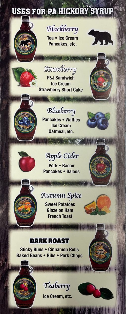 Hickory Syrup | Mifflintown, PA | 717-371-7029