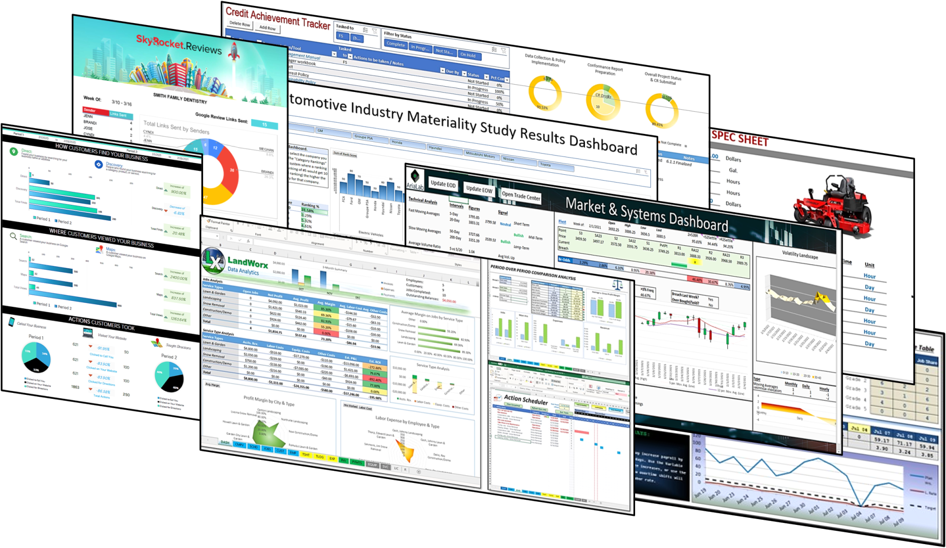 Custom Excel Template APOC Solution Selection Matrix