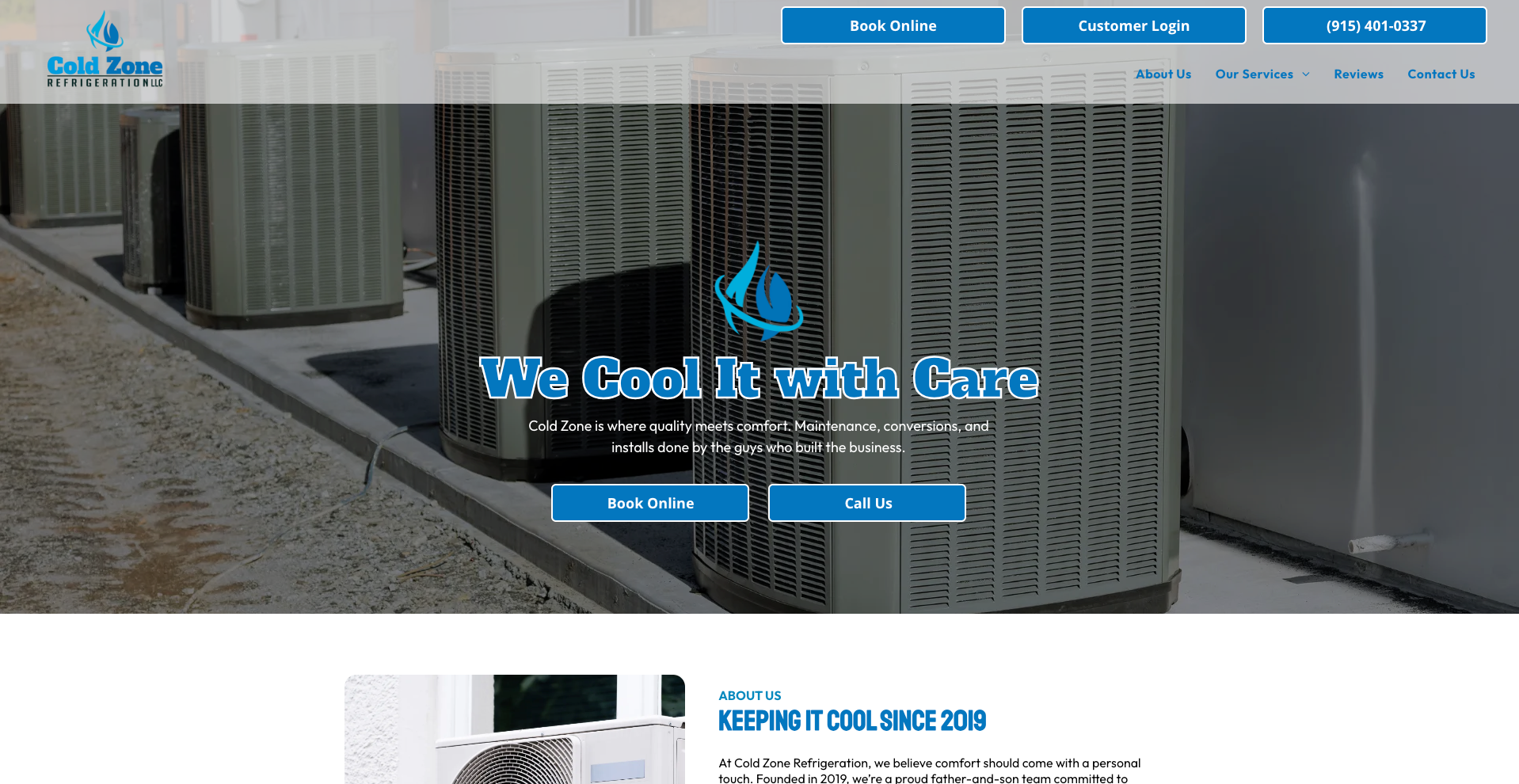 HVAC Services | El Paso, TX | Cold Zone Refrigeration
