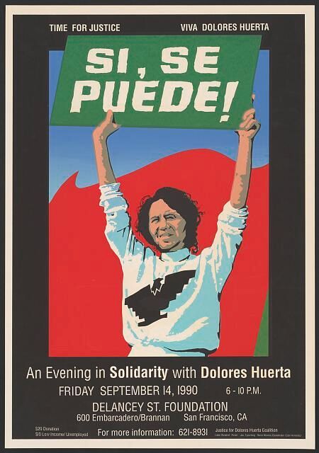 Cesar Chavez Poster Si Se Puede John Leguizamo Cesar Chavez Coined