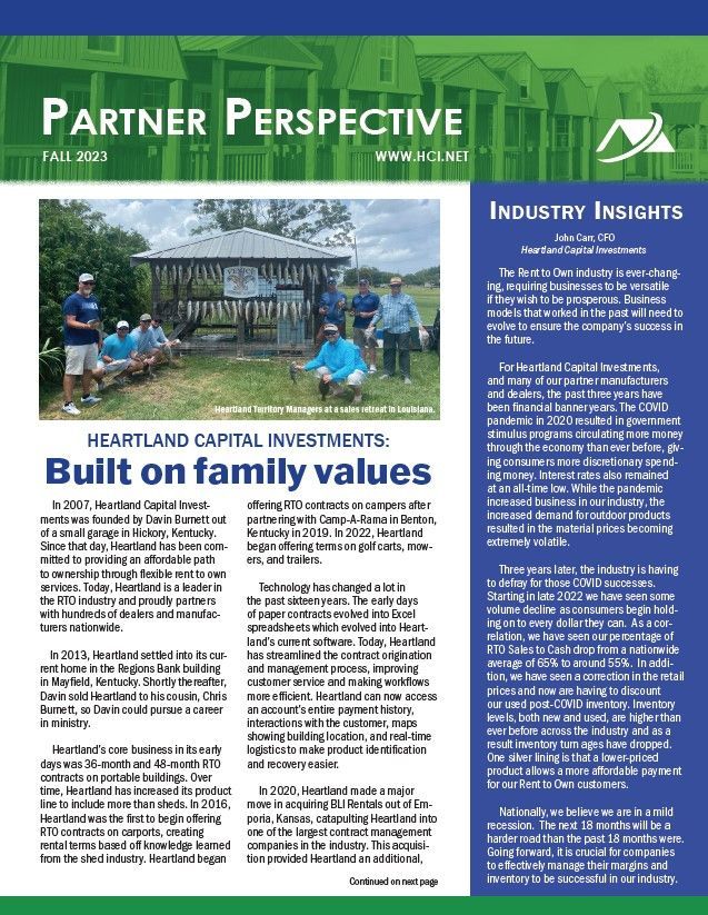 Heartland Capital Investments | Newsletter