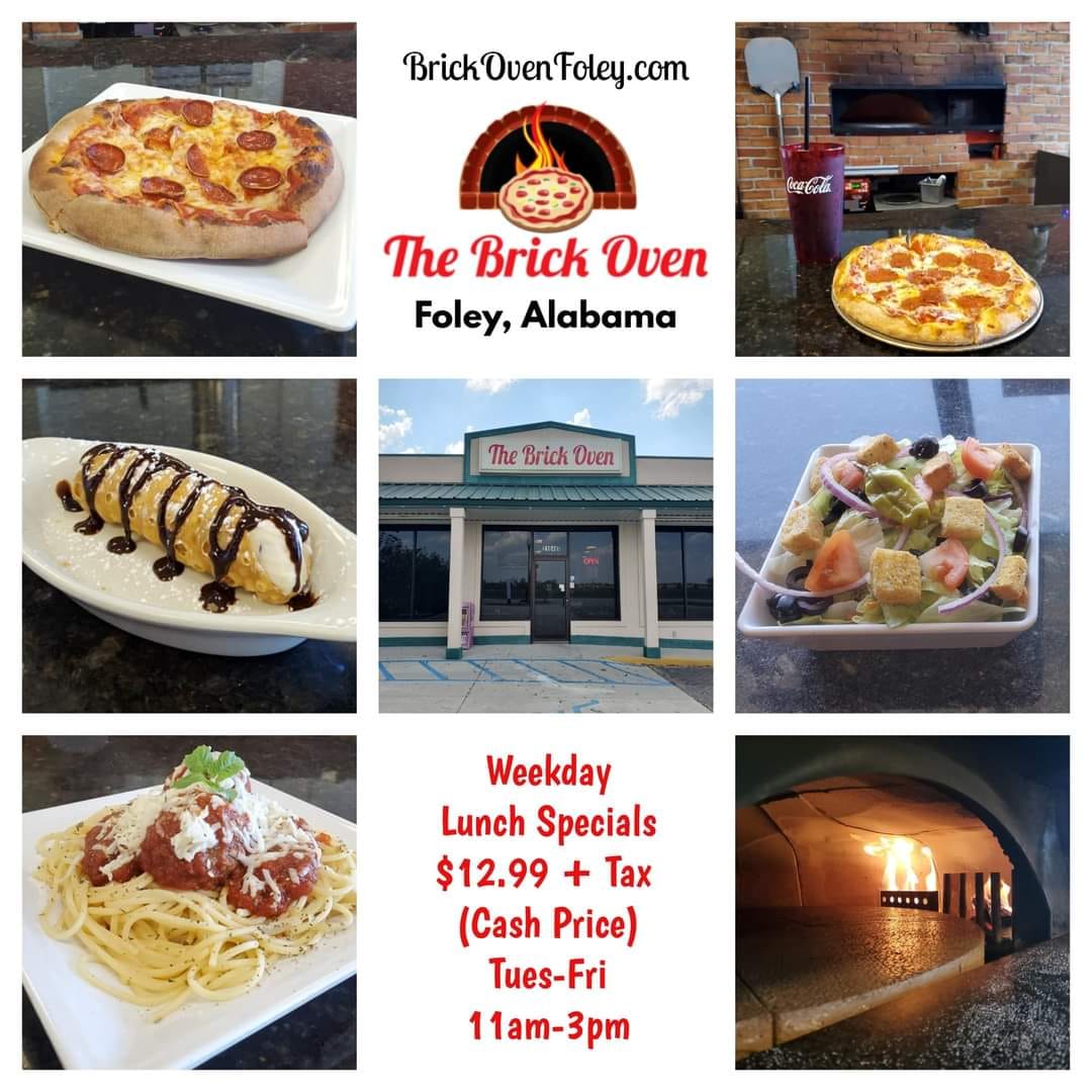Pizzeria | Foley, AL | The Brick Oven