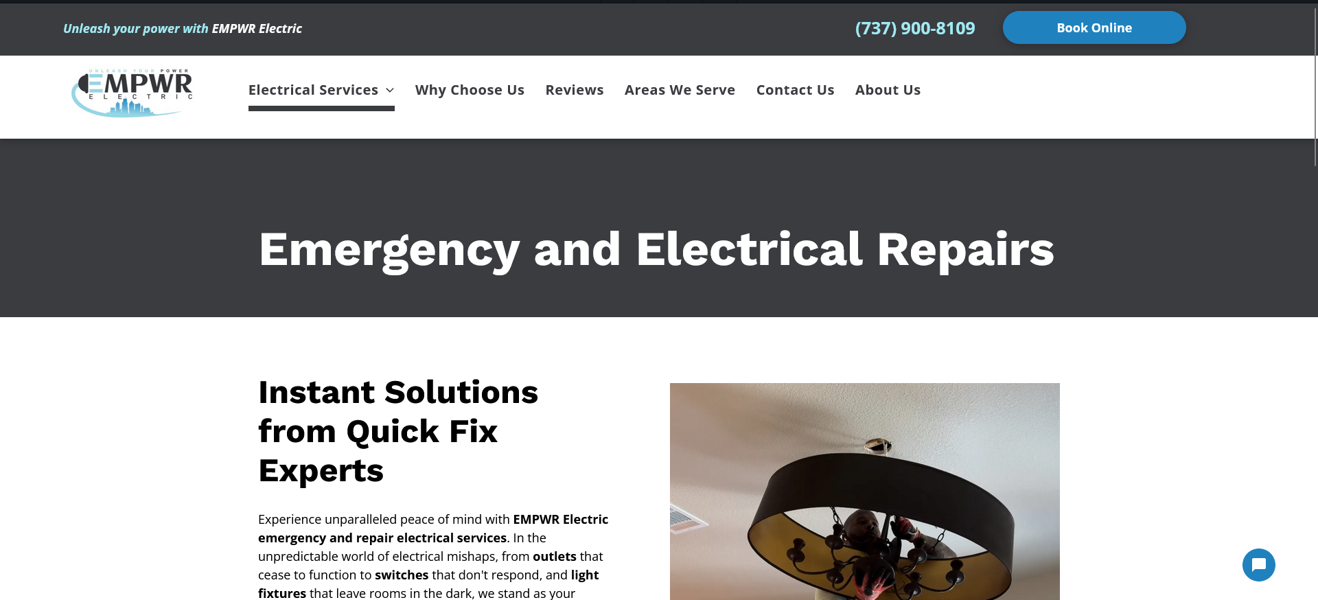Emergency Electric Repairs | EMPWR Electric Inc
