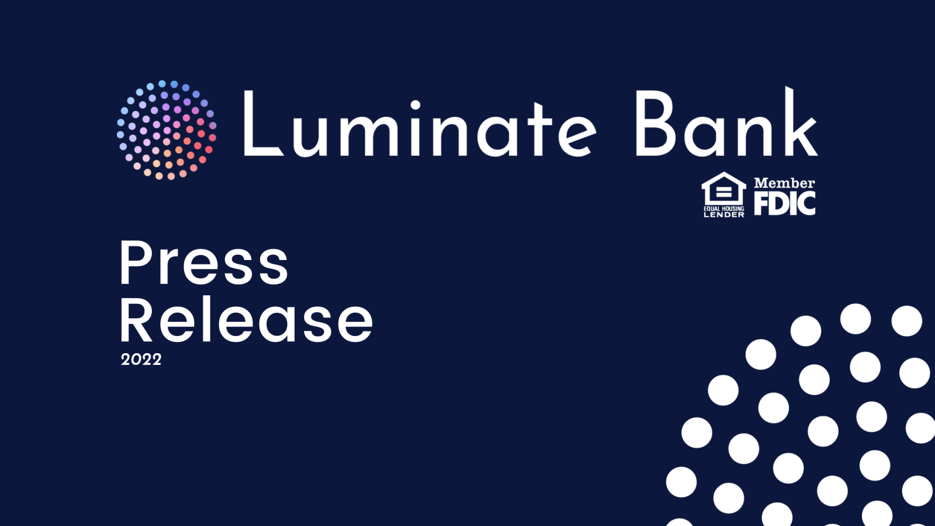 American Equity Bank Changes Name to Luminate Bank