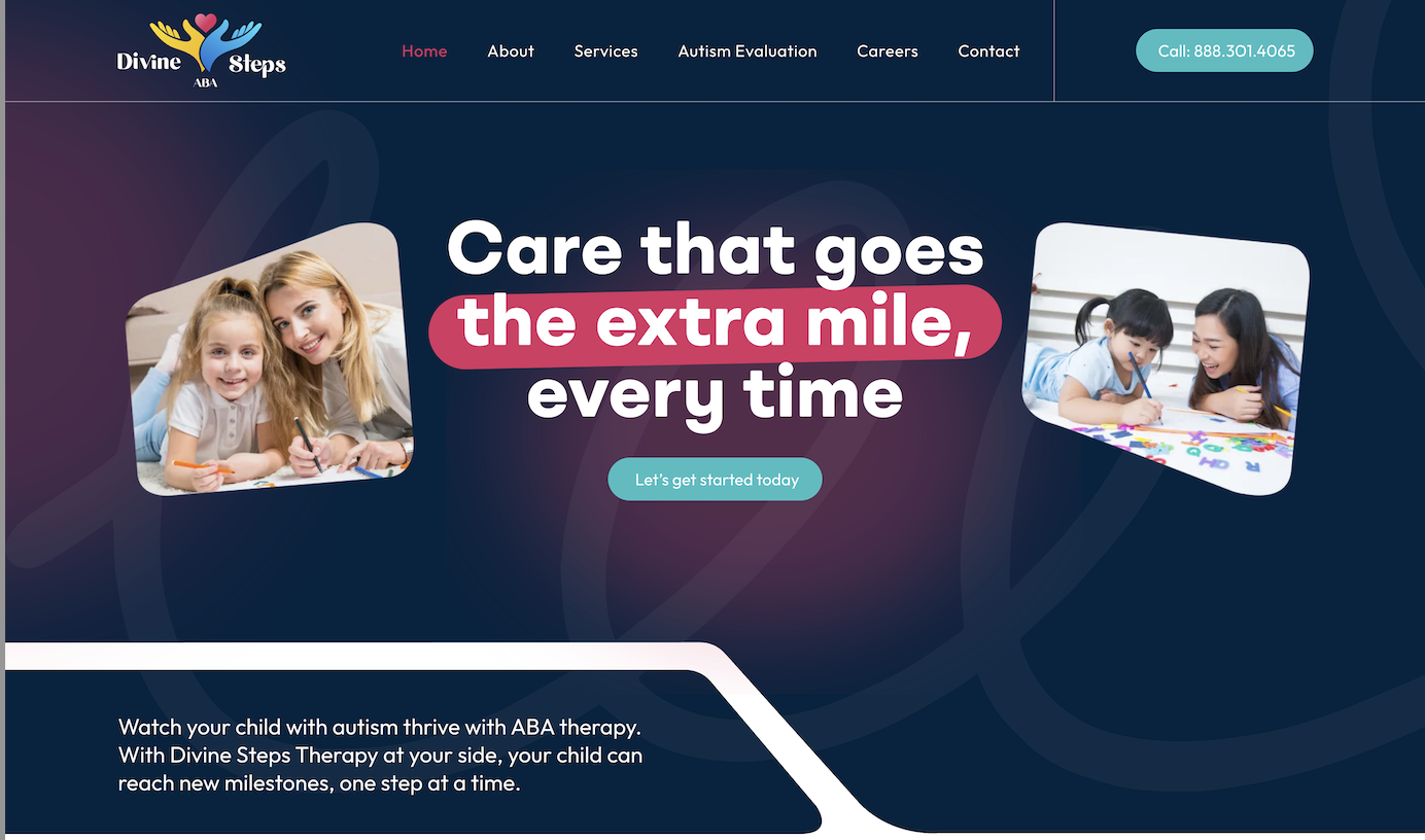 Divine Steps Therapy | Personalized ABA Therapy