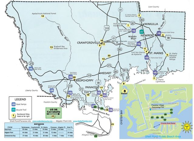 Apalachicola National Forest Map