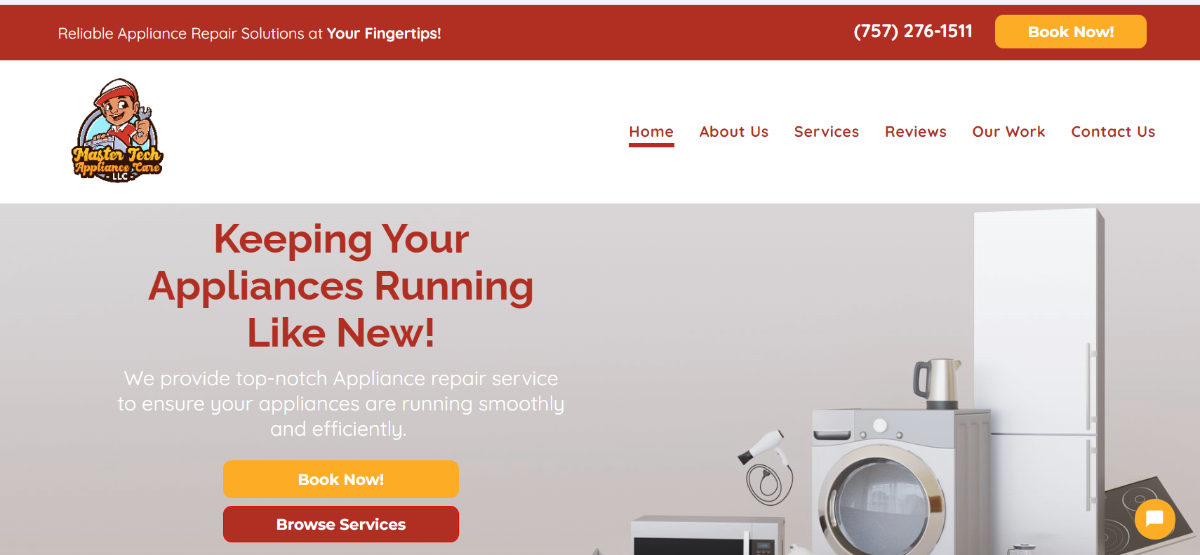 Master Tech Appliance Care: Expert Repairs & Maintenance